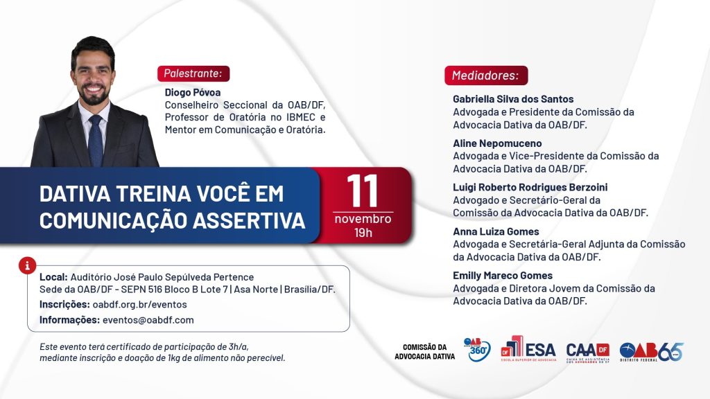 Dativa Treina Você em Comunicação Assertiva - OAB DF